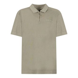 C.P. Company C.p. Company, Homme, Tops, Gris, Taille: L Polo zipp&eacute;