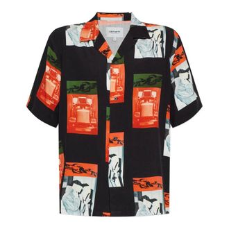 Carhartt Work in Progress Homme, Chemises, Multicolore, Taille: S S/S Sean Hamilton Shirt