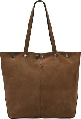 Liebeskind Liebeskind Tote L Rive Suede, Femmes, Safari