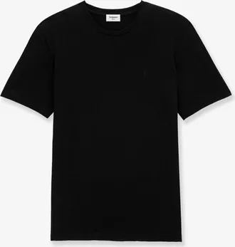 Saint Laurent Cotton T-shirt - SAINT LAURENT - gender_Man