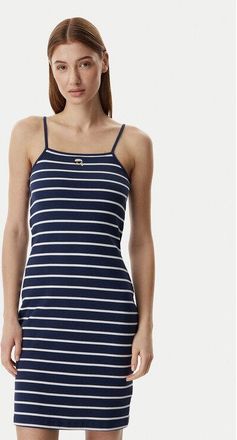 Karl Lagerfeld Kleid f&uuml;r den Alltag B2W13043 Blau Slim Fit