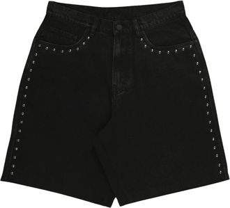 Pleasures Homme, Shorts, Noir, Taille: W34 Lucky Studded Jorts