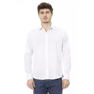 Baldinini Homme, Chemises, Blanc, Taille: 3XL Chemise Coupe R&eacute;guli&egrave;re