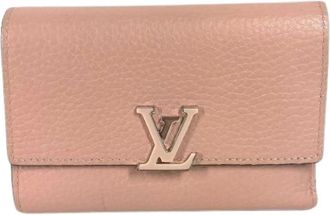 Louis Vuitton Portefeuille Pre-owned (tri-fold) M62156 - Femme - Pre-owned - Rose - Taille: ONE Size