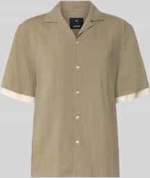 Joop Relaxed Fit Freizeithemd aus Viskose mit Reverskragen