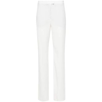 Andamane Gerade Hose im Gladys-Stil - - Trousers - Damen - Wei&szlig; - L