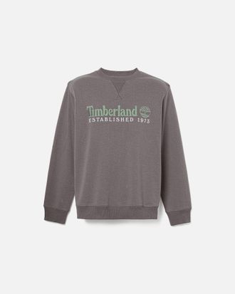 Timberland Established 1973 Rundhals-Sweatshirt f&uuml;r Herren in Schwarz, Herren, Schwarz, Gr&ouml;&szlig;e