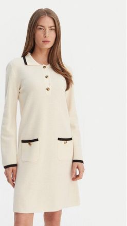 Luisa Spagnoli Strickkleid Mariolina 100305 Beige Regular Fit