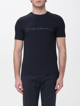 Giorgio Armani T-Shirt GIORGIO ARMANI Herren Farbe Blau
