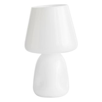 HAY Lampe &agrave; poser Apollo en verre opalin Hay