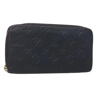 Louis Vuitton Pre-owned Leder Portemonnaies - - Pre-owned - Damen - Blau - ONE SIZE