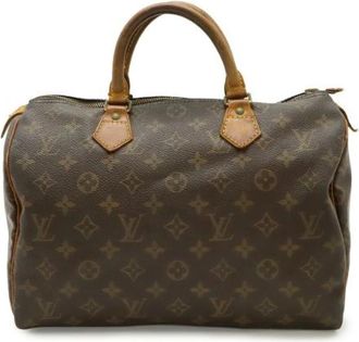 Louis Vuitton Pre-owned Sac Boston Monogram - Femme - Pre-owned - Brun - Taille: ONE Size
