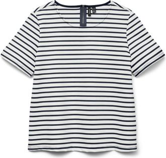 Vero Moda VMABBY SS Zip TOP JRS NOOS