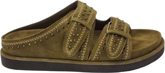 Ash Ash, Femme, Chaussures, Vert, Taille: 36 EU Urus Clog Sandal