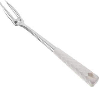 Cabilock Edelstahl Fleischgabel Tranchiergabel Mit Geb&uuml;rstetem Griff F&uuml;r K&uuml;che Und Catering Serviergabel Zum Durchstechen Von Fleisch Und Kartoffeln