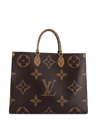 Louis Vuitton OnTheGo Reverse Monogram Giant GM tote bag - Braun