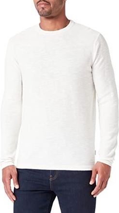 Jack & Jones Jorcrayon Knit Crew Neck Pull en Tricot, Cloud Dancer, XL Homme