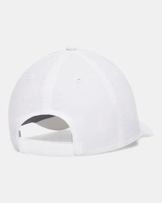 Under Armour Golf96 M&uuml;tze f&uuml;r Herren Wei&szlig; / Midnight Blaue Marine EINHEITSGR&Ouml;SSE