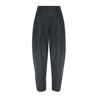 STUDIO NICHOLSON Wollhose Acuna - - Trousers - Damen - Grau - 3XS