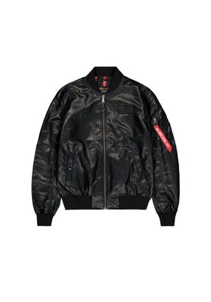 Alpha Industries Lederjacke MA-1 VF Vegan Leather Light