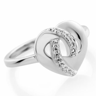 Orphelia Amore Damen-Ring aus 925er Sterlingsilber - Silber ZR-7577