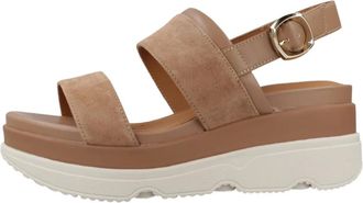 Geox Femme, Chaussures, Brun, Taille: 36 EU Sandales compens&eacute;es Gardenia