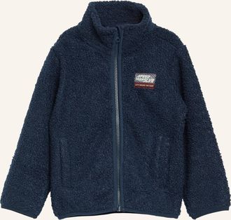 s.Oliver S.Oliver Red Teddyfell-Jacke blau
