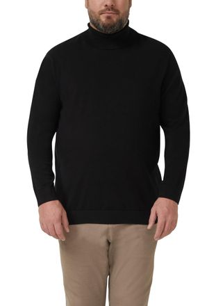 s.Oliver Rollkragenpullover aus Reiner Baumwolle