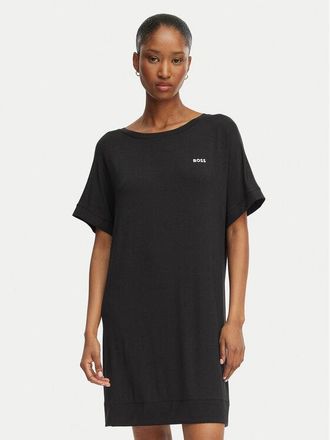 HUGO BOSS Nachthemd Element 50561000 Schwarz Regular Fit