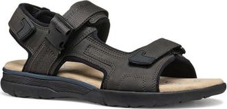 Geox Homme U SPHERICA EC5 B Sandale de Sport, DK Coffee, 44 EU