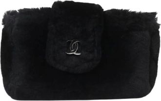Chanel Pre-owned Vintage Pouch - Femme - Pre-owned - Noir - Taille: ONE Size