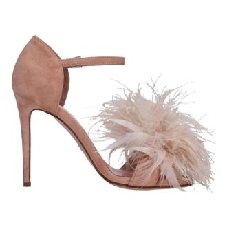 Anna F. Femme, Chaussures, Rose, Taille: 38 EU Sandales Rose