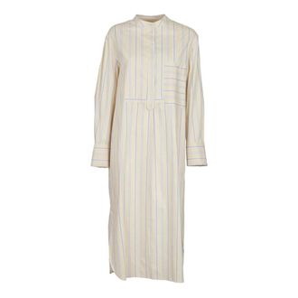 ottod'Ame Femme, Robes, Multicolore, Taille: 38 FR Abito camicia lungo