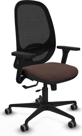 Piqueras y Crespo Stuhl f&uuml;r Home Office Cilanco mit 3D-Armen, h&ouml;henverstellbare Lendenwirbelst&uuml;tze, ausgestattet mit Syncro/Traslack und Schneideschaum, mit Rollen von 