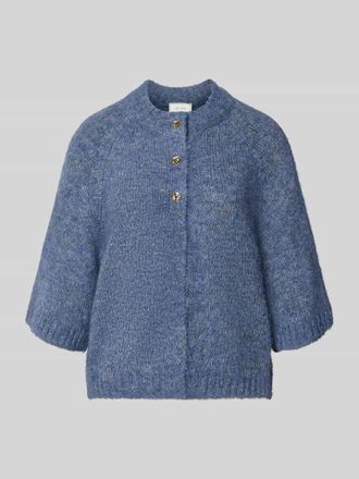 Neo Noir Relaxed Fit Cardigan mit Woll-Anteil Modell Benutta