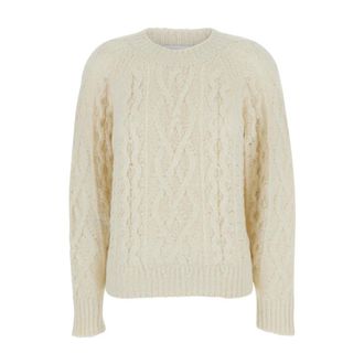 Isabel Marant Ysor Zopfstrickpullover - - Knitwear - Damen - Wei&szlig; - S
