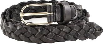 Vanzetti Braided Womens Belt W90 Black