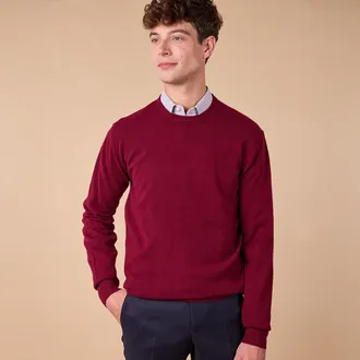 Bexley Conan - Pull homme bordeaux