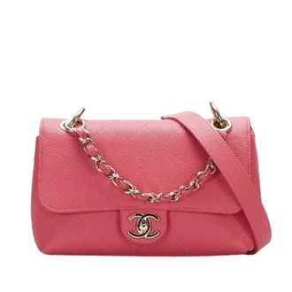 Chanel Sac bandouli&egrave;re vintage Pre-owned - Femme - Pre-owned - Rose - Taille: ONE Size