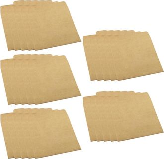 Artibetter 25 St&uuml;ck Teiliges CD Taschen aus Robustem Kraftpapier Multifunktionale CD h&uuml;llen zum Schutz und Aufbewahrung Tragbare Haushalts CD Umschl&auml;ge f&uuml;r Musik