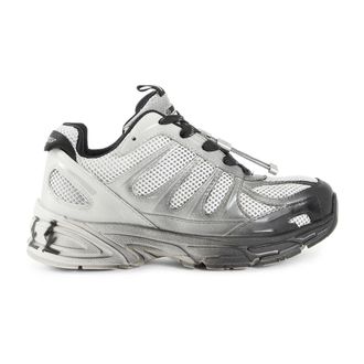 44 Label Group Homme, Chaussures, Gris, Taille: 43 EU Baskets en Cuir Synthétique et Maille Multicolores