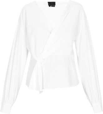 Dreimaster Dreimaster Bluse Frauen cremefarben