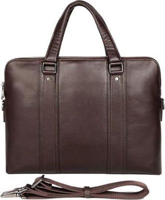 Generic Porte-documents en cuir pour hommes sac &agrave; main daffaires 15,6 pouces sac pour ordinateur portable homme bureau dossier dossier sac &agrave; bandouli&egrave;re, Styl