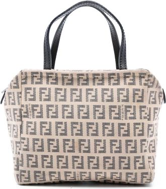 Fendi Crossbody Bags - Mini Zucchino Canvas Handbag - Gr. unisize - in Braun - f&uuml;r Damen