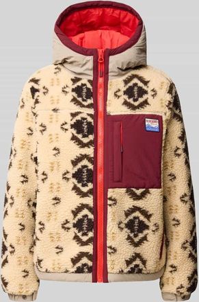 Superdry Regular Fit Fleecejacke mit Kapuze