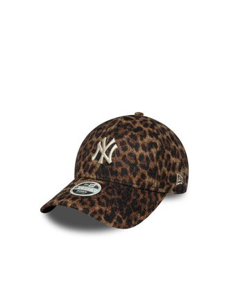 New Era Womens Baseball Cap 9forty Medium Brown Undervisor: Cotton; Crown Hat