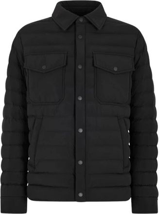 Moose Knuckles Homme, Vestes, Noir, Taille: XL Lennox Shirt Jacket