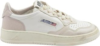 Autry Femme, Chaussures, Blanc, Taille: 36 EU Medalist Low Baskets