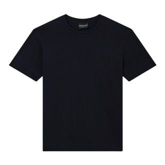 Emporio Armani Kurz&auml;rmelige T-Shirts - - Tops - Herren - Blau - M