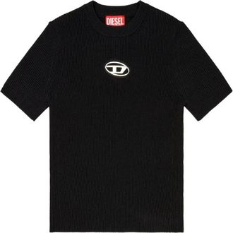 Diesel Femme, Tops, Noir, Taille: 42 FR M-Valari T-Shirt